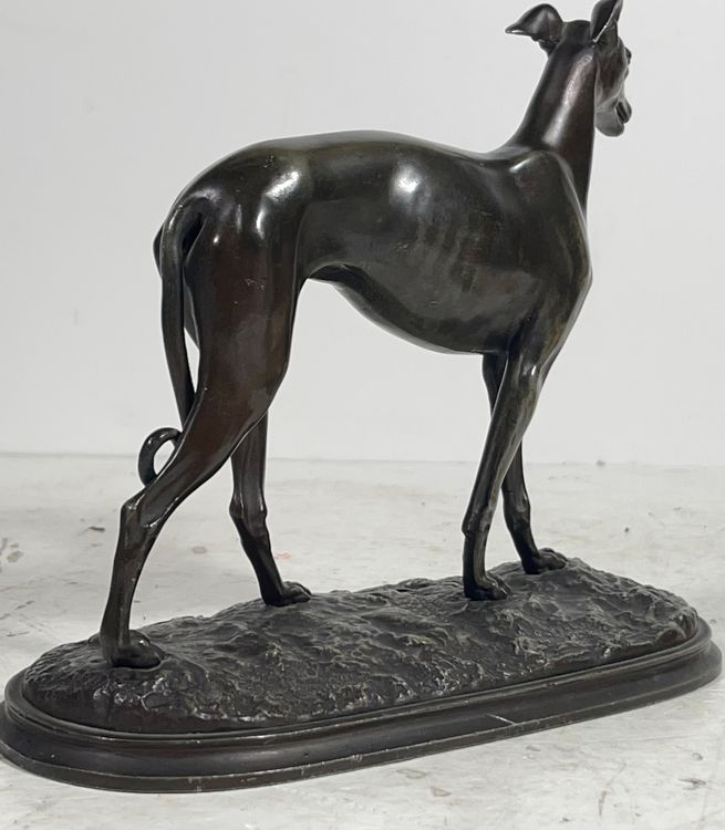 Art-Deko Bronze Windhund Skulptur (Gebraucht) in Root für CHF 70 – mit Lieferung auf Ricardo kaufen