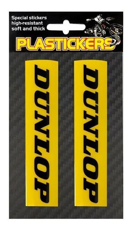 Dunlop Aufkleber Sticker Duo 11.5x2.7cm (Art. 16545) (Neu und ...