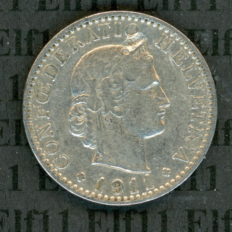 CHF___0.20 1911 ss-vz Abart 20 Rappen (Gebraucht) in Widnau für CHF 150 – mit Lieferung auf ...