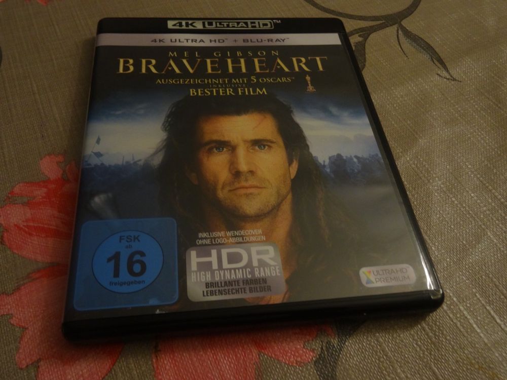 Braveheart 4K ULTRA HD + BLU-RAY | Kaufen auf Ricardo