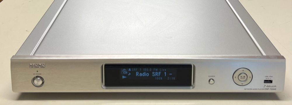Internetradio Denon DNP 720AE in silber ab Fr. 1.- (Gebraucht) in Bern für CHF 101 – mit ...