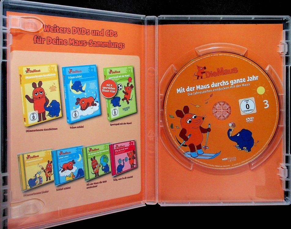 DVD Die Maus 3 Mit der Maus durchs ganze Jahr (Gebraucht) in Reitnau ...