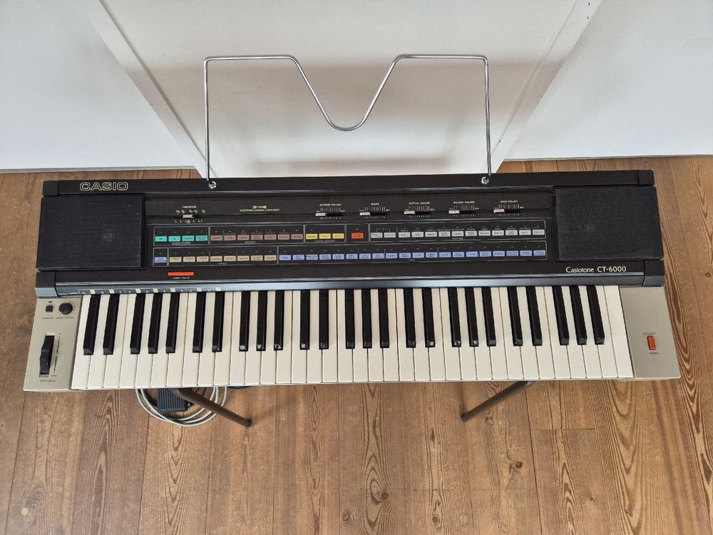 Casio CT 6000 Vintage-Synthesizer (Gebraucht) in Rombach für CHF 81 ...