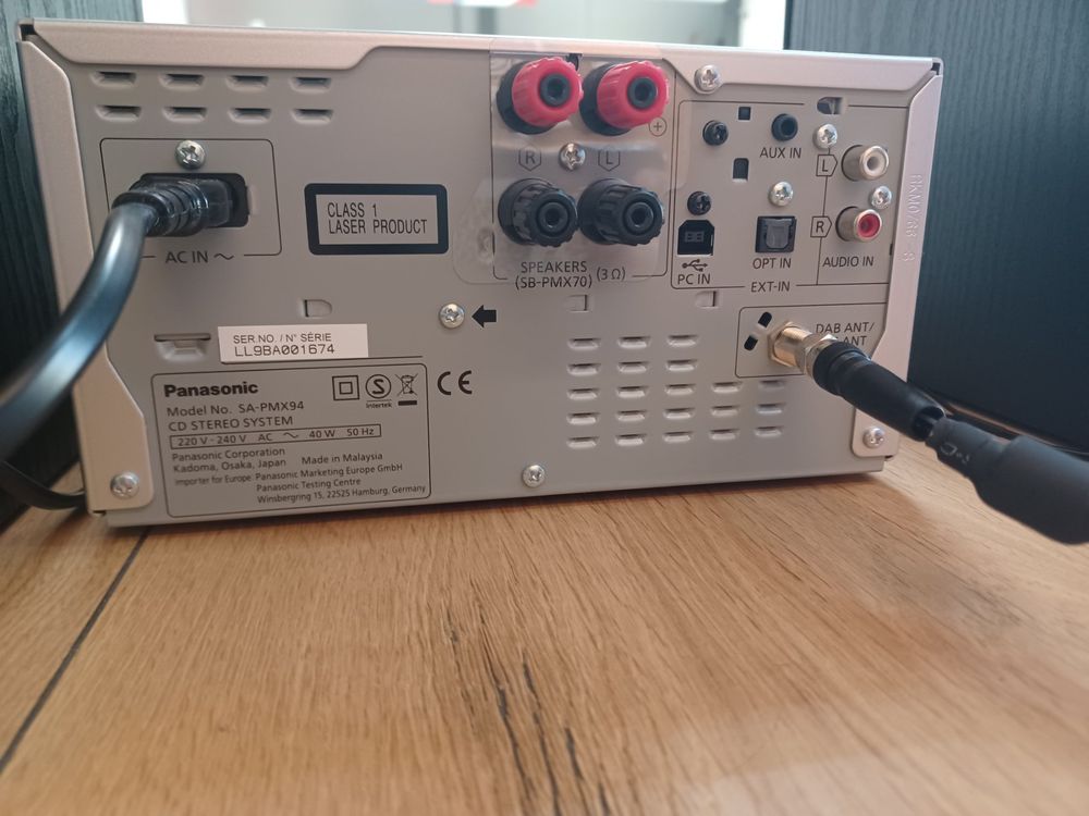 Panasonic Micro HiFi System SC-PMX94 mit DAB+ (Gebraucht) in Wetzikon ...