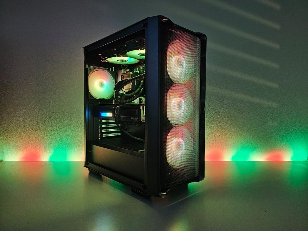 Gaming PC Bit➿9070 XT 16GB + 5.4GHz 9600X | DDR5 6000MHz (Neu und ...