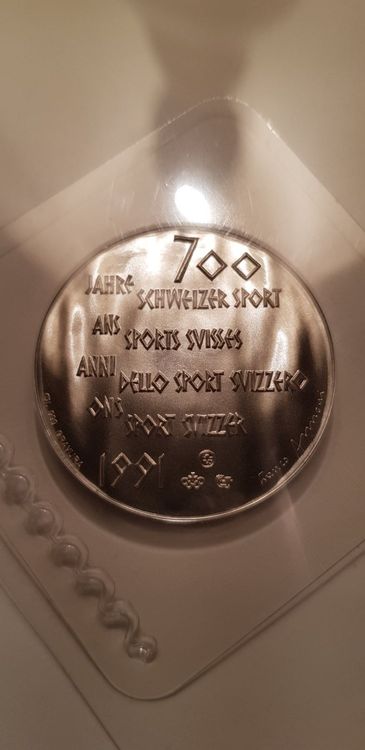 Silbertaler 700 Jahre Schweiz von 1991 | Kaufen auf Ricardo