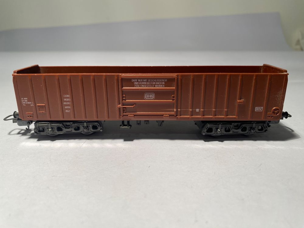 LIMA Offener Güterwagen DB Braun Doppelachsig, DC Achsen (Gebraucht) in ...