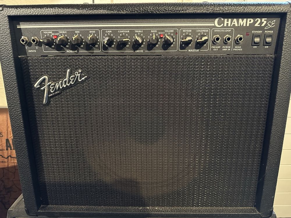 Fender Champ 25 SE (Gebraucht) in Münsingen für CHF 112 – nur Abholung ...
