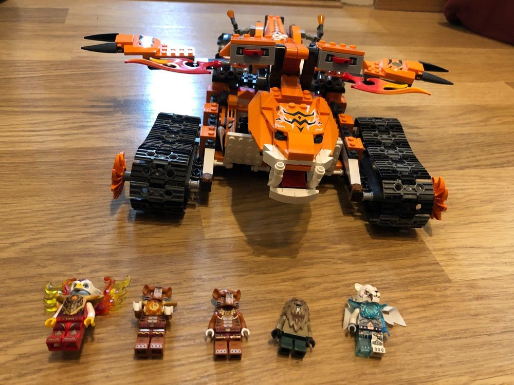 LEGO® CHIMA™ 70224 Mobile Kommandozentrale der Tiger (Gebraucht) in ...