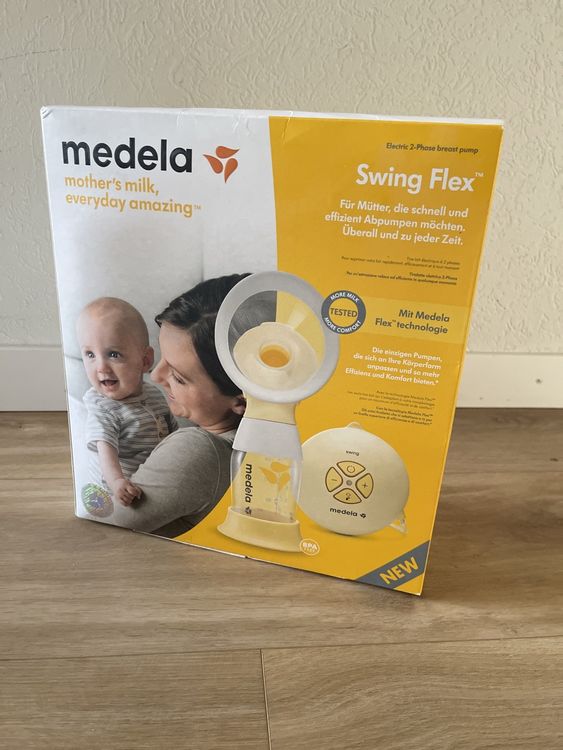 Medela Swing Flex Elektrische Doppelpumpe (Gebraucht) in Davos Wolfgang für CHF 65 – mit ...
