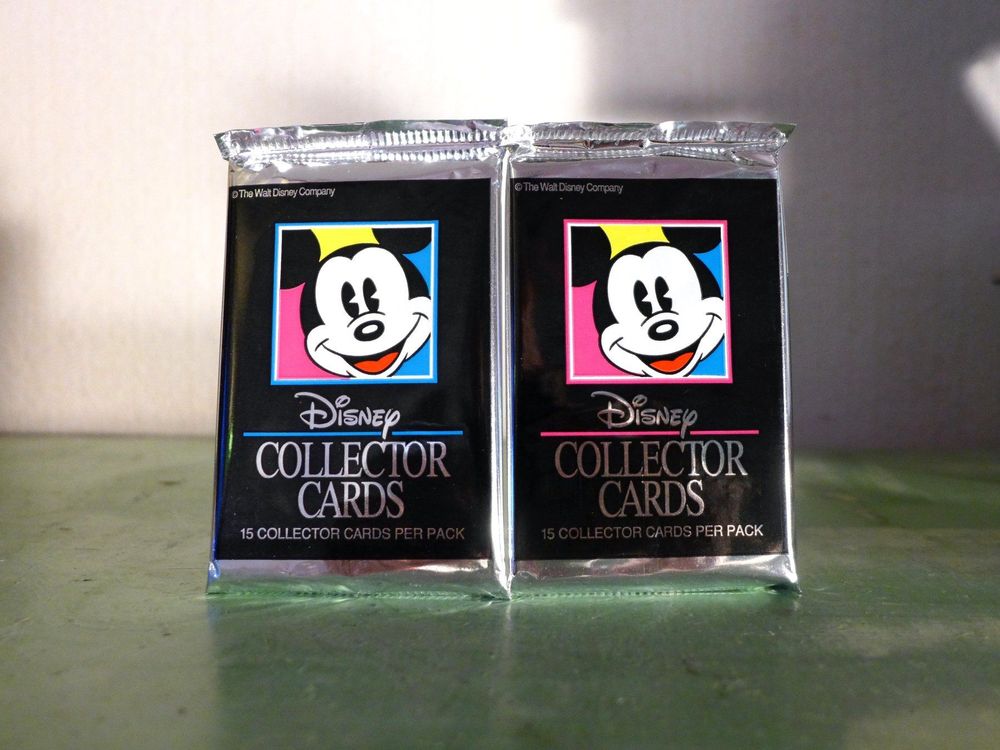 disney collector cards - 1992 (Neu und originalverpackt) in hinwil für ...
