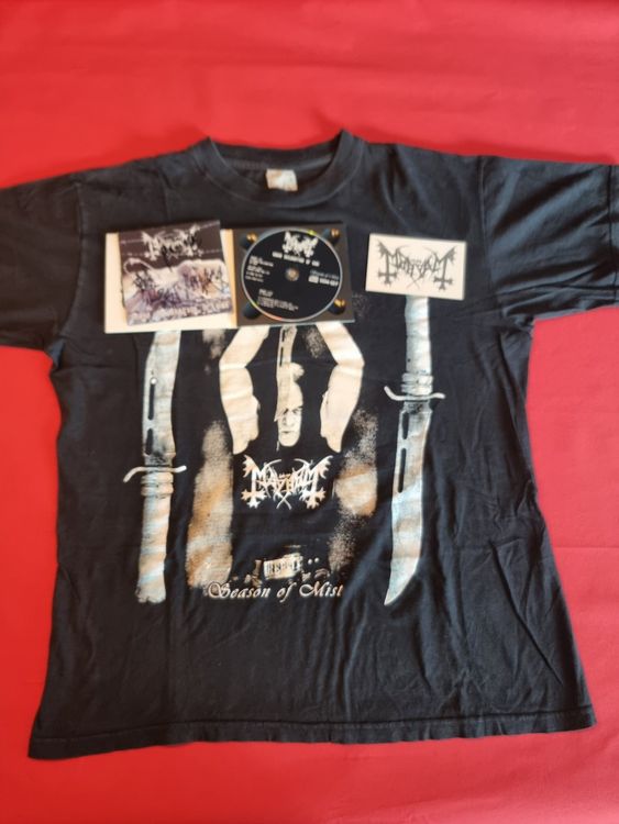 MAYHEM bundle , Signed CD, rare Vintage T-Shirt | Kaufen auf Ricardo