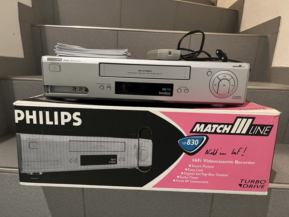 Philips VR 830 Videorecorder VHS HiFi Stereo - Top Zustand! (Gebraucht ...