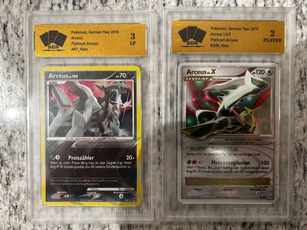 Arceus Set (Gebraucht) in Laupersdorf für CHF 12 – mit Lieferung auf ...