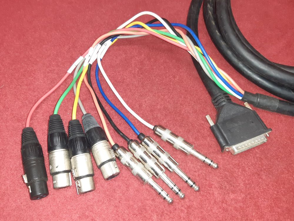 Multicore, Mehrfachkabel für den Musiker, DJ (Gebraucht) in Lohn ...