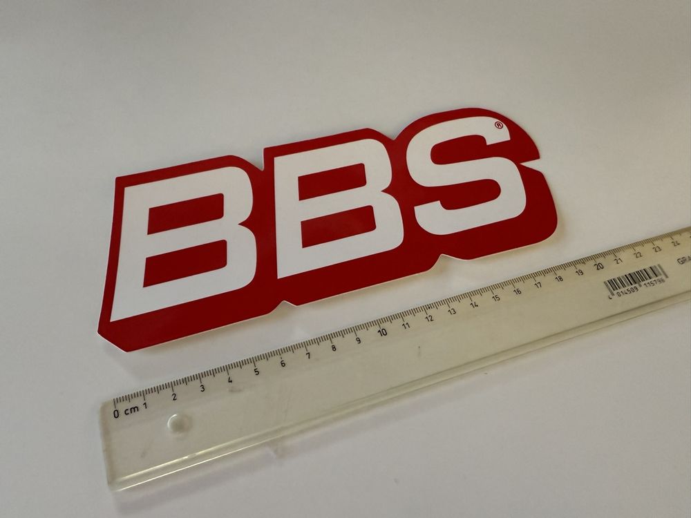 Original BBS Felgen Aufkleber Sticker - Neu! (Neu (gemäss Beschreibung ...