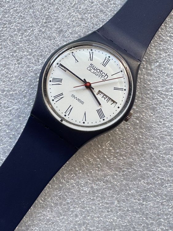 Swatch*Gent*GN701*1983*NEU*983*Backcode*7-Loch Band*RARITÄT | Kaufen auf Ricardo