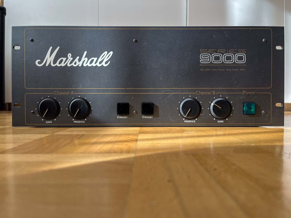 Marshall Series 9000 50 + 50W Power Amp (Model 9005) (Defekt) in Heiden ...