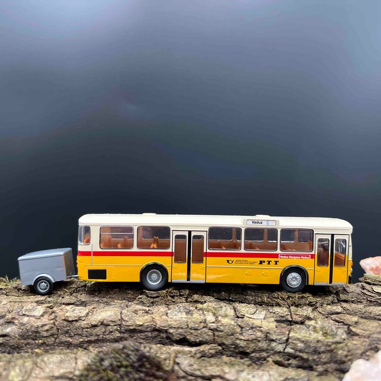 Postauto Vaduz-Sargans-Vaduz MB O305 Anhänger RAR (Gebraucht) in Häusernmoos für CHF 75 – mit ...