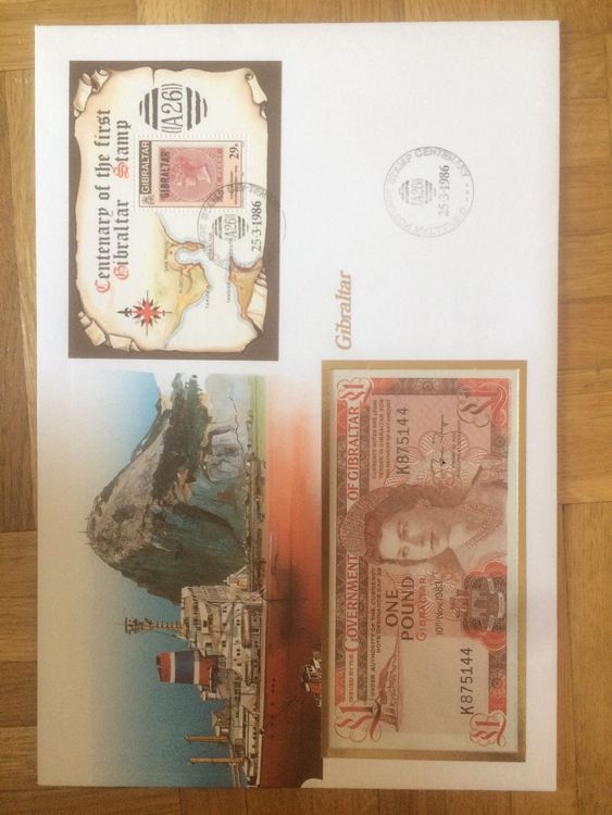 Banknotenbrief Gibraltar | Kaufen auf Ricardo