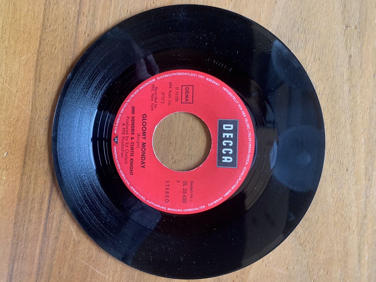 Vynil-Single Jimi Hendrix and Curtis Knight, 1965 (Gebraucht) in ...