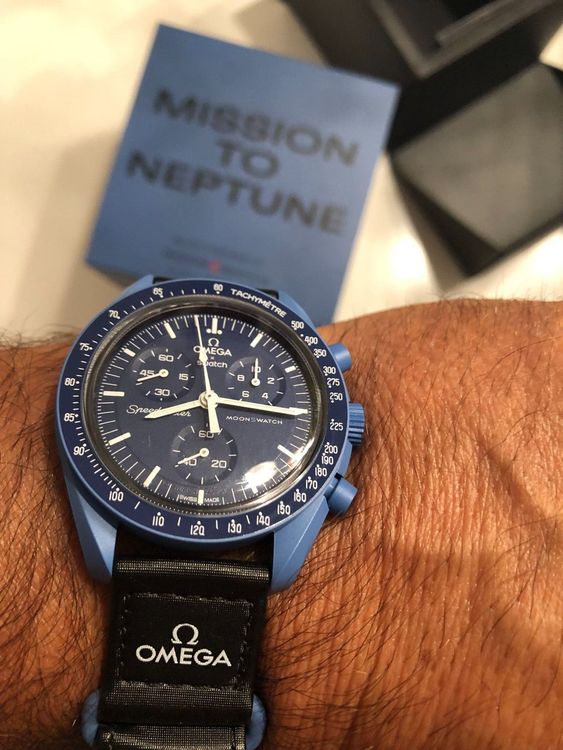 OMEGA x Swatch Moonwatch - Mission to Neptune (Neu und originalverpackt) in Rorschach für CHF ...