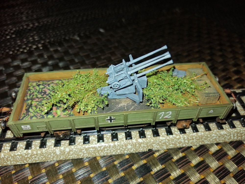 MÄRKLIN - WWII FLAKWAGEN - UNIKAT NEU H0 (Neu (gemäss Beschreibung)) in ...