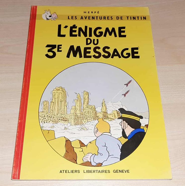 Rare album Tintin (Pastiche / Parodie pirate) 1989 (D'occasion) à Bulle ...