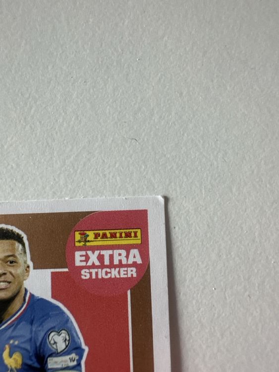 Kylian Mbappé Panini Extra Sticker WM2026 (Neu (gemäss Beschreibung ...