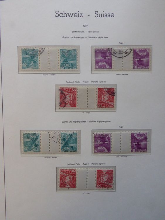 Sammlung Zwischenstege, sauber gestempelt | Kaufen auf Ricardo