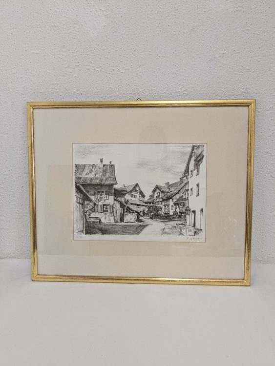 Theo Meier – Lithografie 33/75 (Gebraucht) in Weinfelden für CHF 200 – mit Lieferung auf Ricardo ...