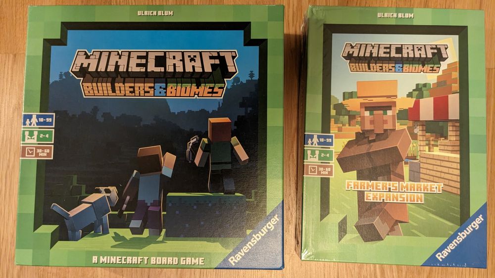 Minecraft builders and biomes+ farmers market Ravensburger | Kaufen auf ...
