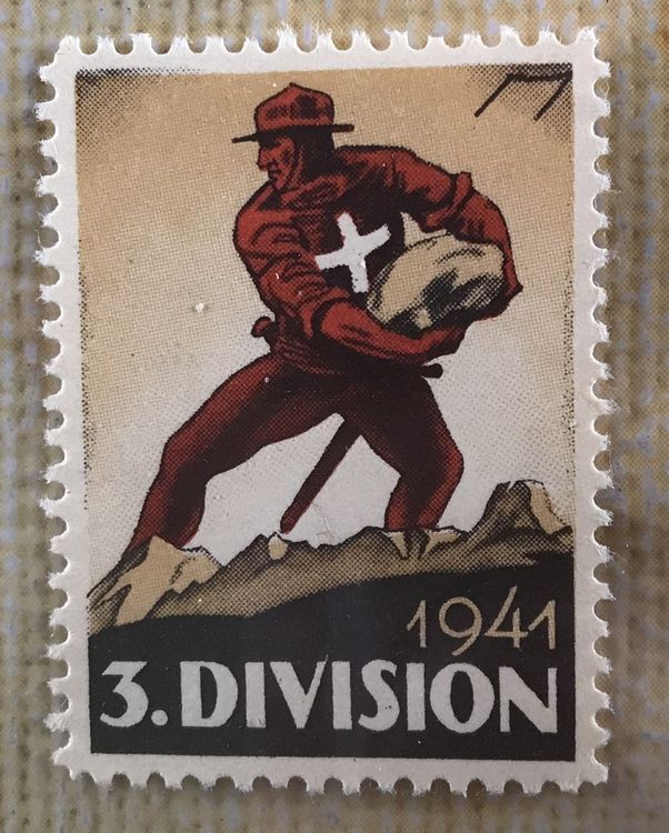 SOLDATEN-BRIEFMARKE 1941 3.DIVISION | Kaufen auf Ricardo
