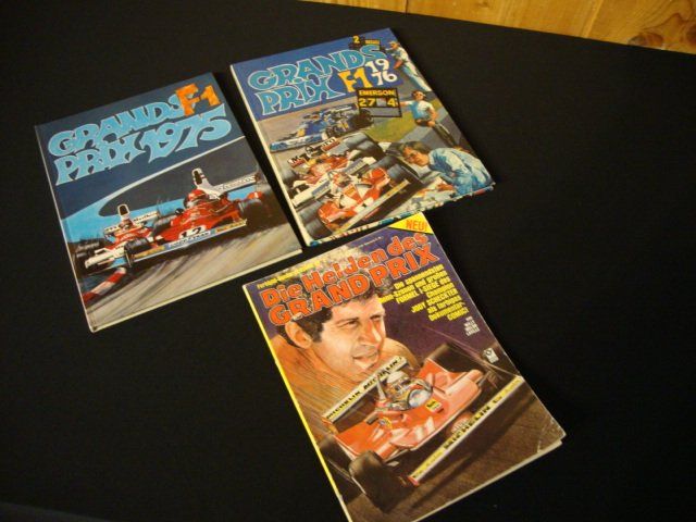 70er Jahre Comic / 3 Stk. seltene Formel 1 Grand Prix Comics (Gebraucht ...