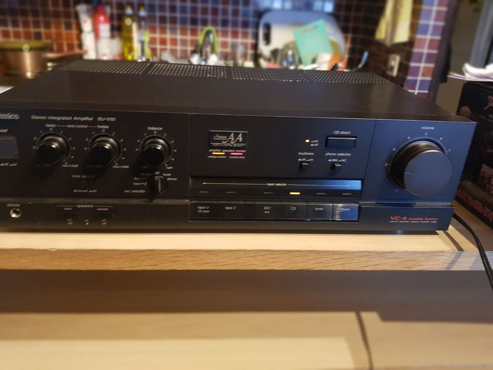 Verstärker/Amp Hi-Fi Technics Model SU-V50 mit 4 x 65 Watt (Gebraucht ...