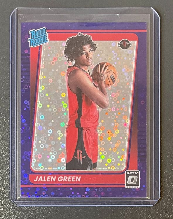 NBA Jalen Green 2021-22 Optic Purple Disco Rookie /95 | Kaufen auf Ricardo