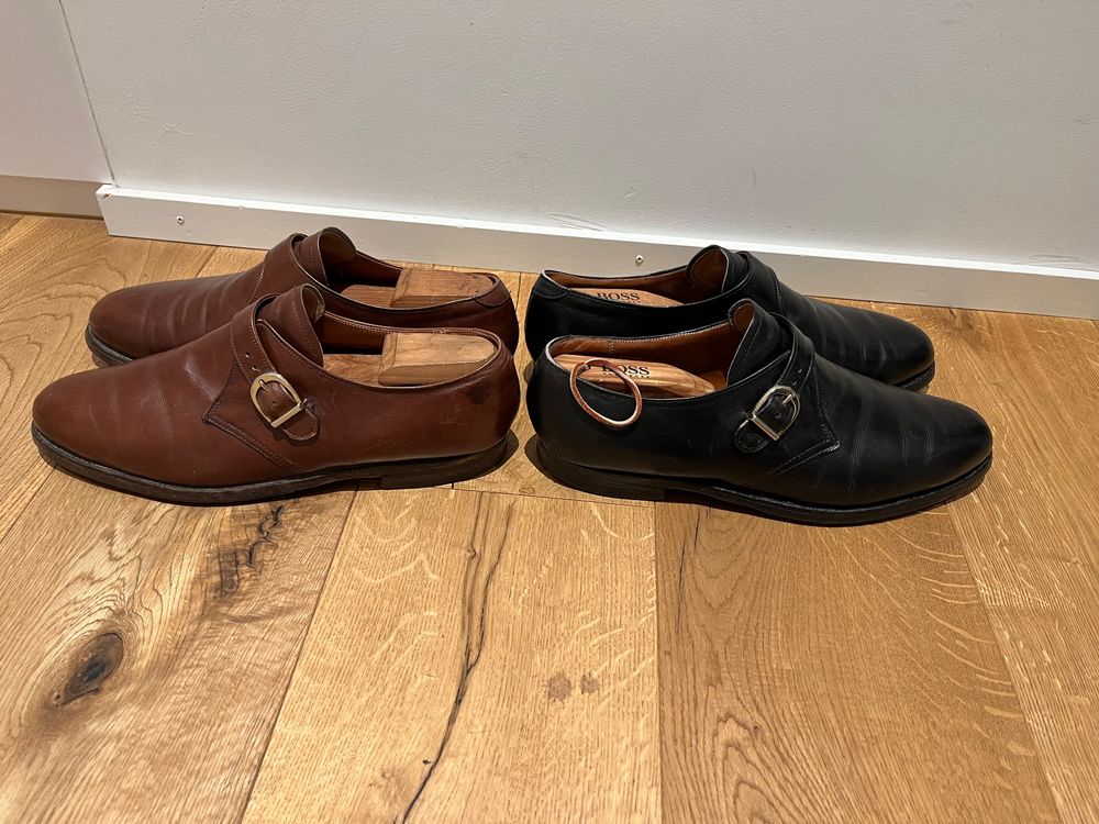 ALDEN Plain Toe MONK Strap - 2 Paar - Grösse 10 B/D, EU 43,5 (Gebraucht ...