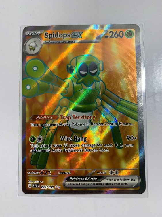 Pokemon Karte Spidops Full Art (Gebraucht) in Wettingen für CHF 2 – mit ...