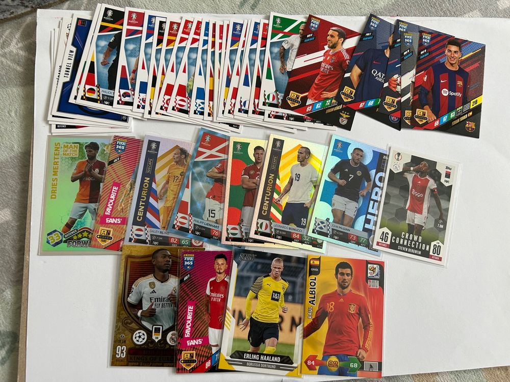 Football Cards Lot 3 TOPPS Panini Euro Fifa World Cup UEFA | Kaufen auf ...