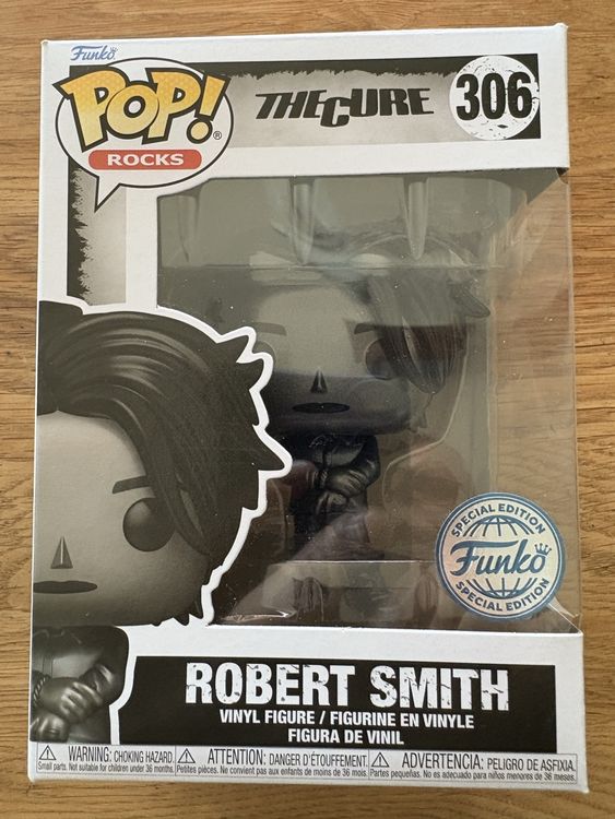 Funko Pop! Rocks: The Cure - Robert Smith Nr. 306 Neu (Neu (gemäss ...