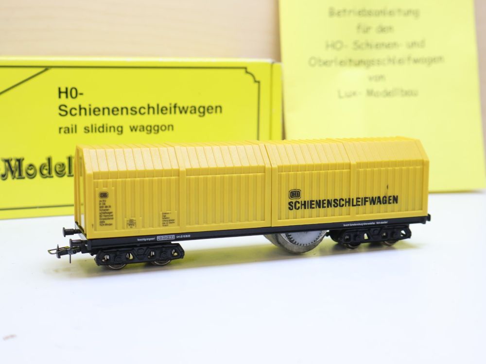 LUX Schienenschleifwagen H0 - DC Digital/Analog 9011 D (Gebraucht) in ...