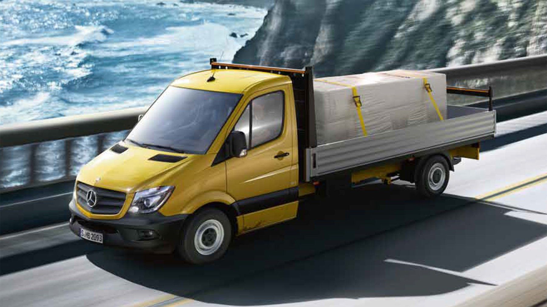 Mercedes Benz Sprinter 314 CDI Brücke 2018 Orange (Gebraucht) in ...