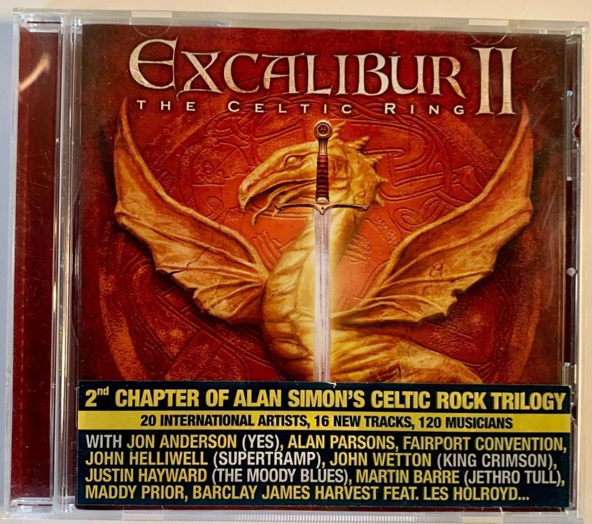 EXCALIBUR II „The Celtic Ring“ CD YES JETHRO TULL BJH ASIA (Gebraucht ...