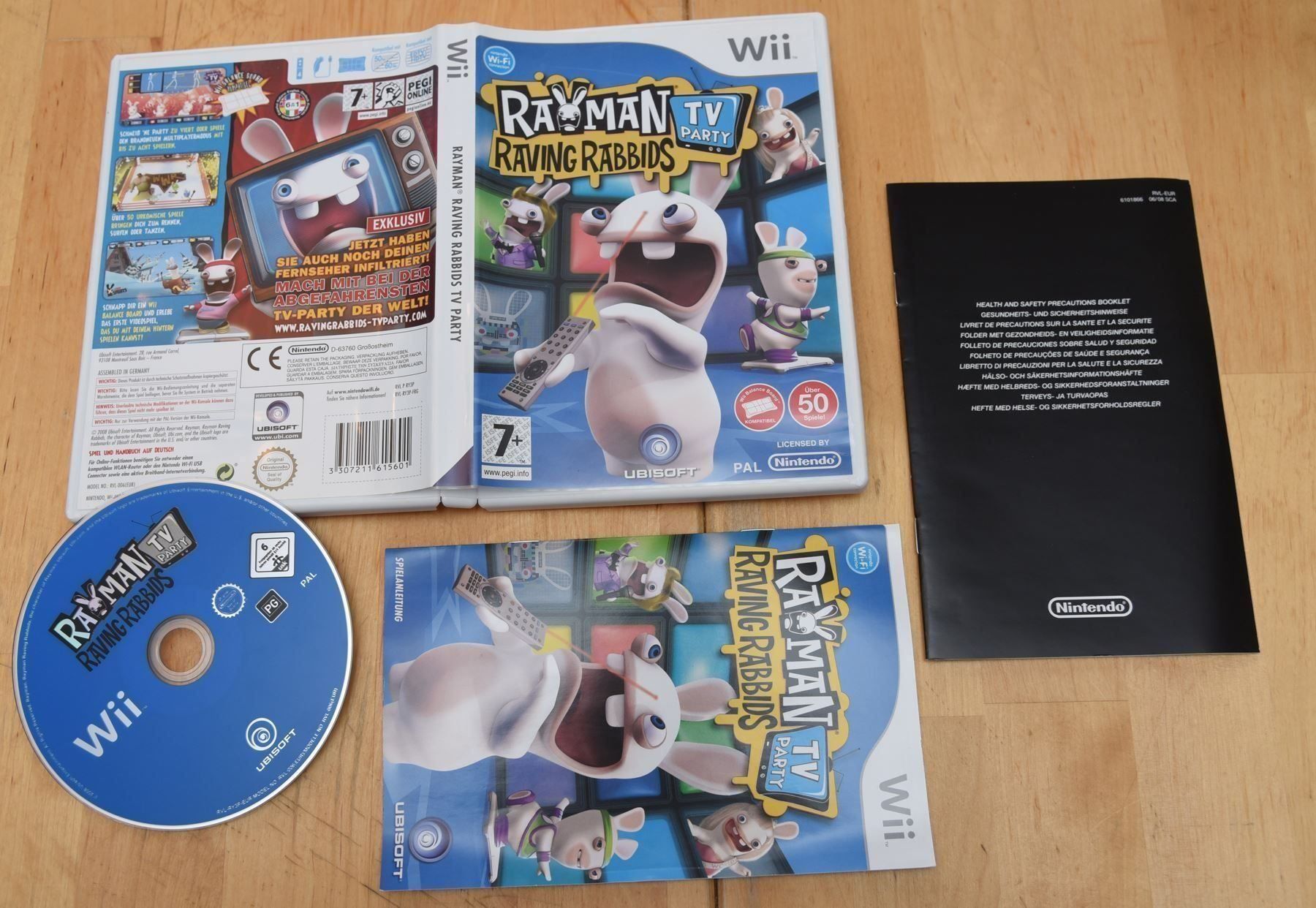 Rayman Raving Rabbids TV Party (CIB) (Gebraucht) in Frenkendorf für CHF ...