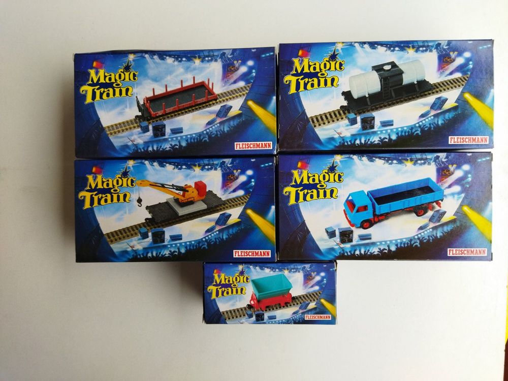 5x Magic Train Artikel von Fleischmann (Neu und originalverpackt) in ...