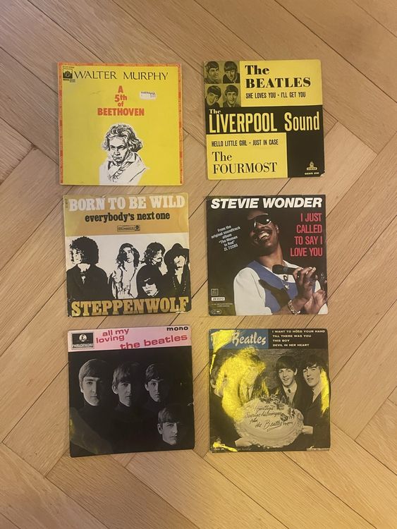 Vintage Vinyl Records (singles) - Beatles, Stevie Wonder (Gebraucht) in ...