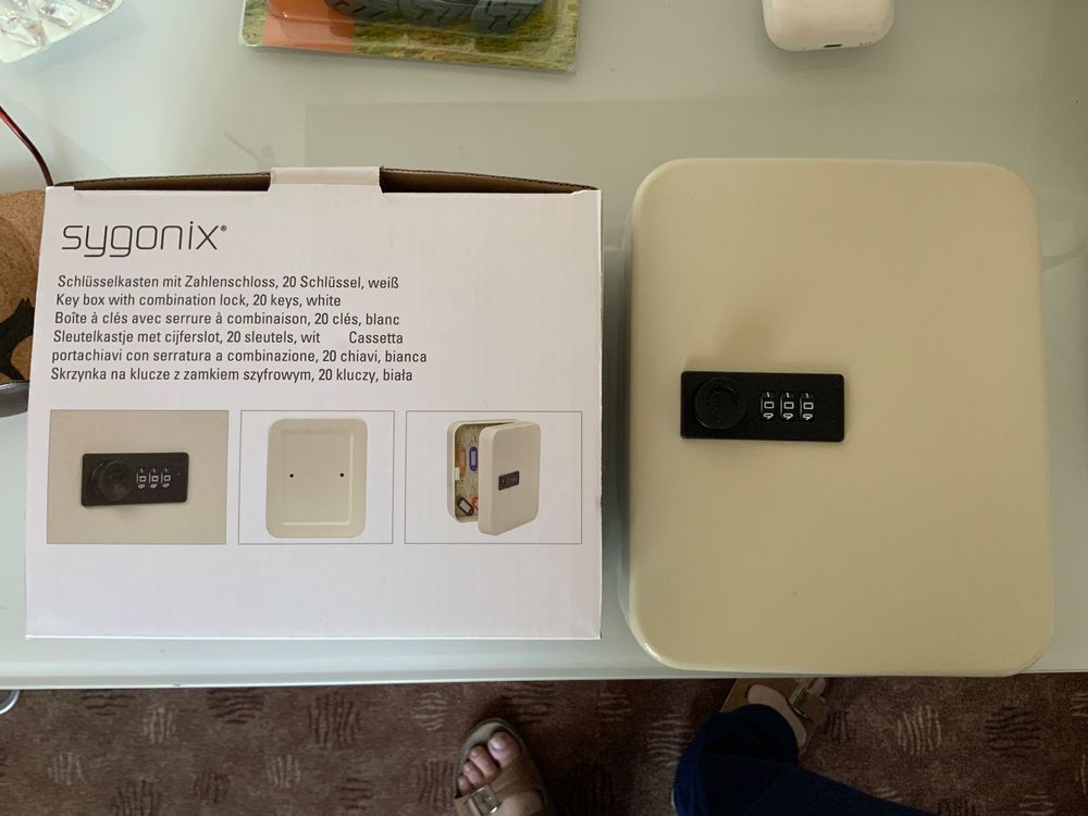Sygonix Schlüsseltresor Schlüsselkasten Schlüsselsafe | Kaufen auf Ricardo