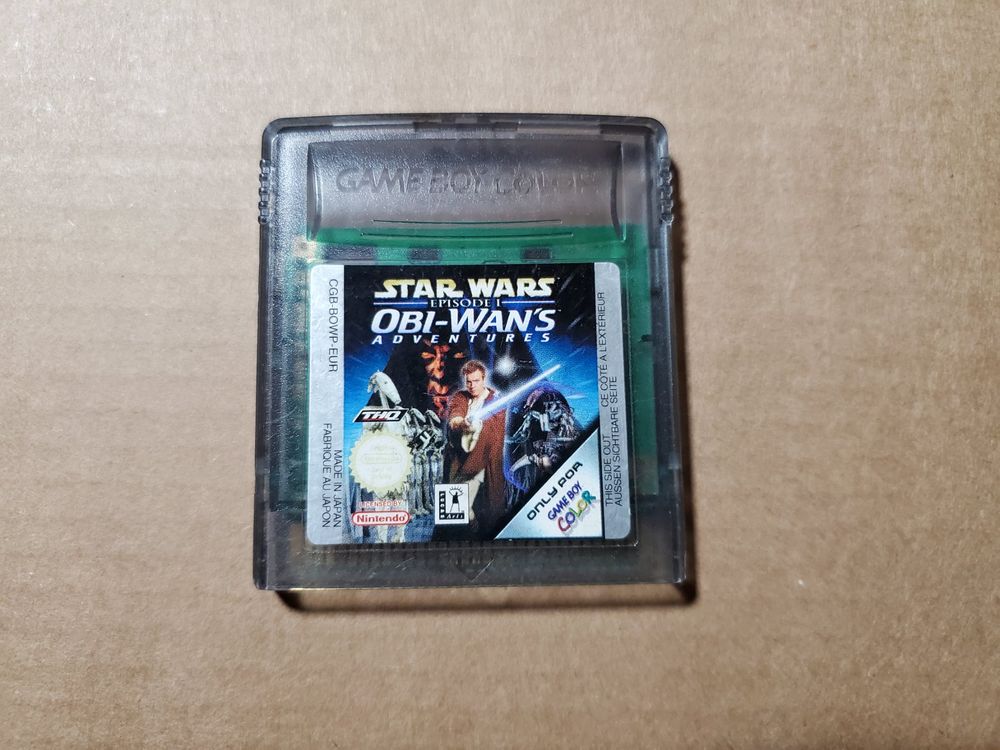 Star Wars Episode I Obi-Wan's Adventures GameBoy Color (Gebraucht) in ...