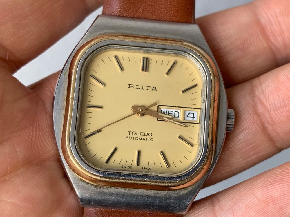 Vintage BLITA TOLEDO automatic homme / Herrenuhr Automatik | Kaufen auf ...