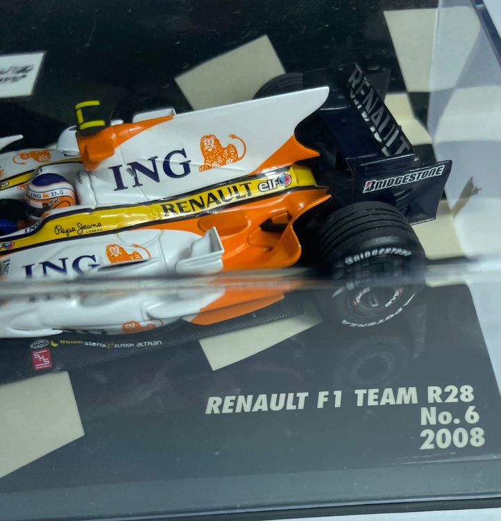 Modell Rennwagen Minichamps Renault F1 TEAM R28 No.6 2008 | Kaufen auf Ricardo